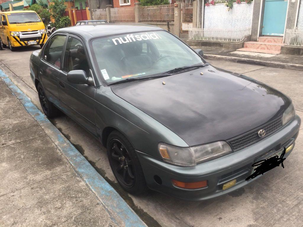 Toyota Corolla toyota corolla big body XL(GLI look) 1996 model Manual ...