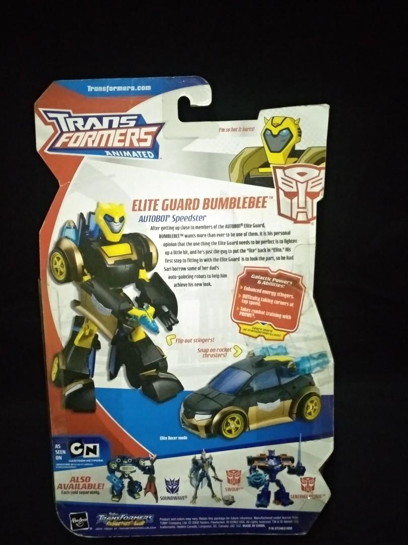 Transformers Animated Elite Guard Bumblebee $20 (MISB), Hobbies & Toys ...