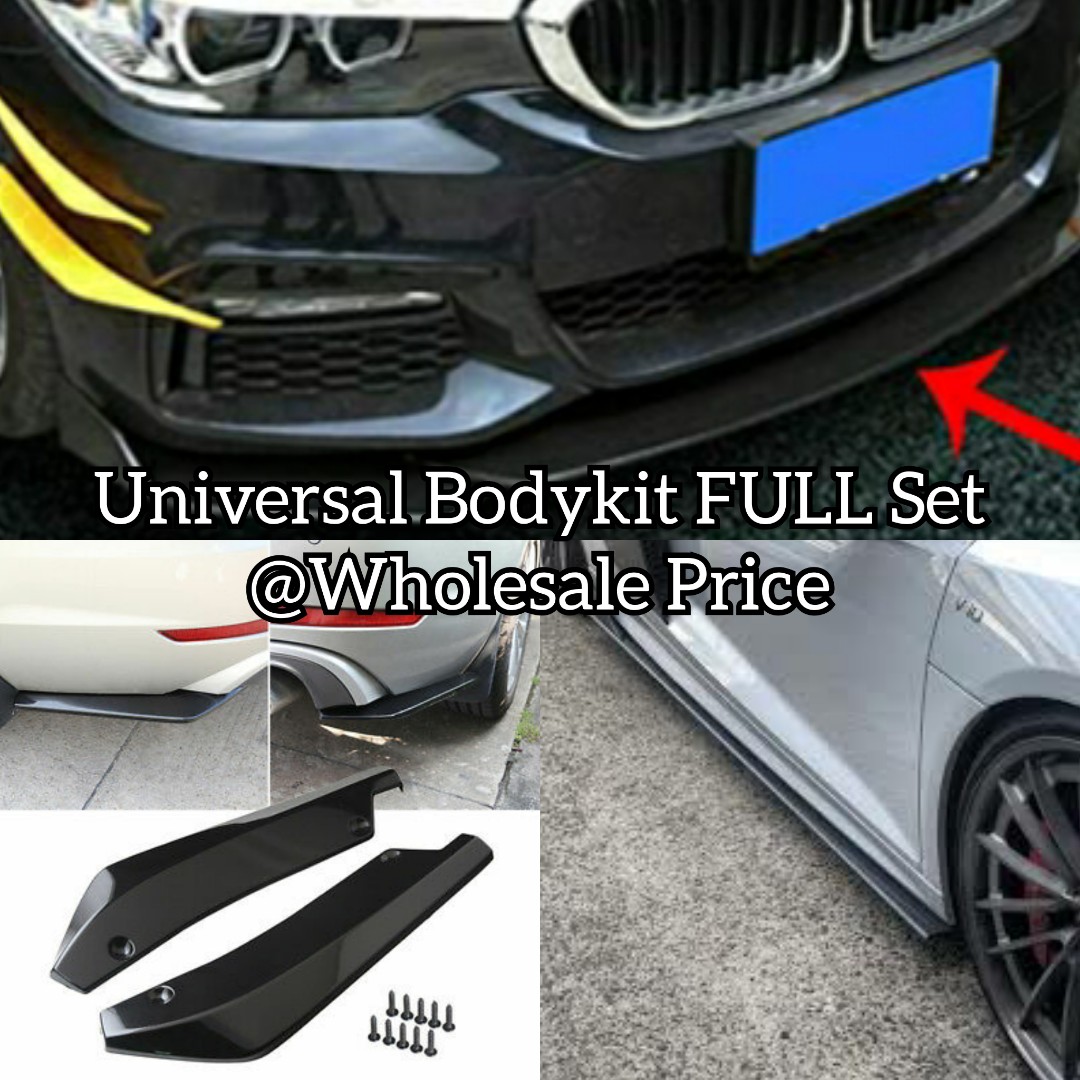 Full Universal Bodykit Set, Car Accessories, Accessories on Carousell