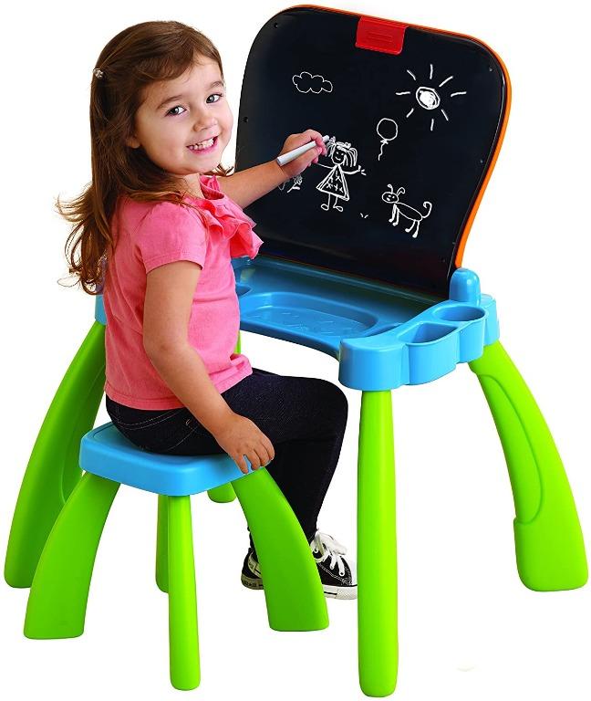 VTech Interactive Learning Desk, Orange N Green, Babies & Kids, Infant ...
