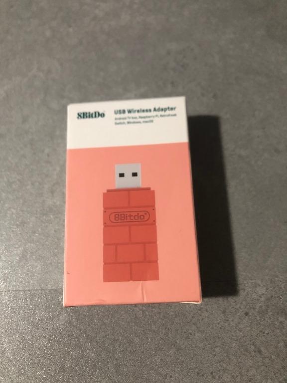 8bitdo USB Wireless Adapter as in pic, Video Gaming, Gaming Accessories ...