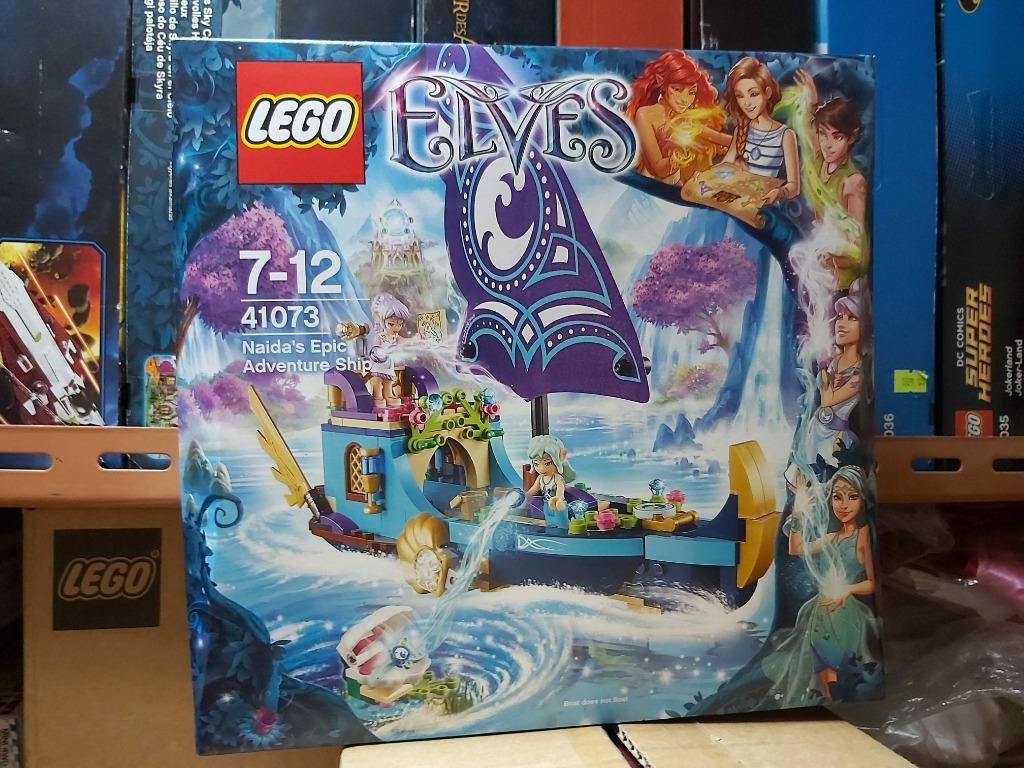 全新 Lego 41073 Elves Adventure Ship Boat 現貨未開靓盒, 配合 41101 玩最好, 興趣及遊戲, 玩具 ...