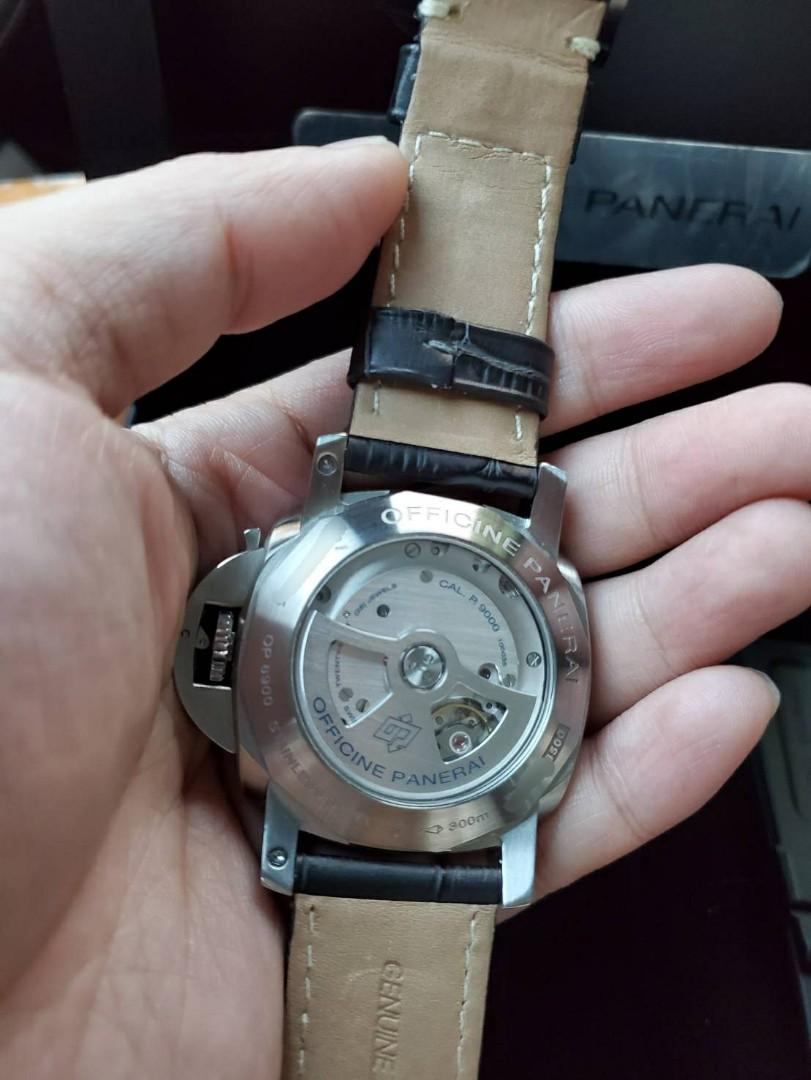 【已交流】沛納海 Pam312 Panerai LUMINOR 1950 Pam 312 三明治面盤, 名牌精品, 精品手錶在旋轉拍賣