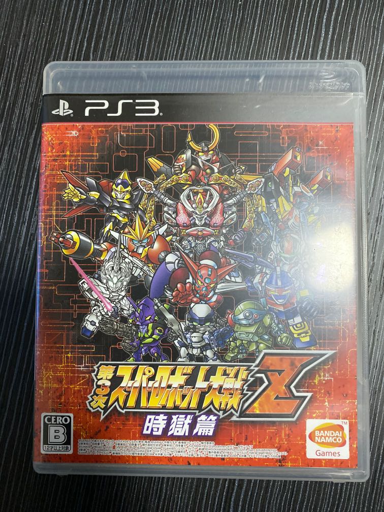 日版 PS3 機械人大戰Z 時獄篇 機戰Z, 電子遊戲, 電子遊戲, PlayStation - Carousell