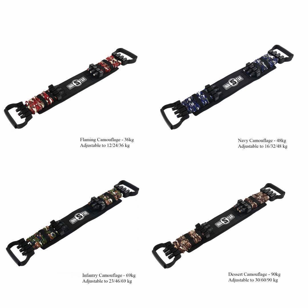 INNSTAR Chest Press Resistance Band Adjustable Load , Sports Equipment ...