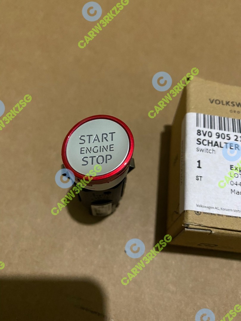 Audi Start stop button, Car Accessories, Electronics & Lights on Carousell