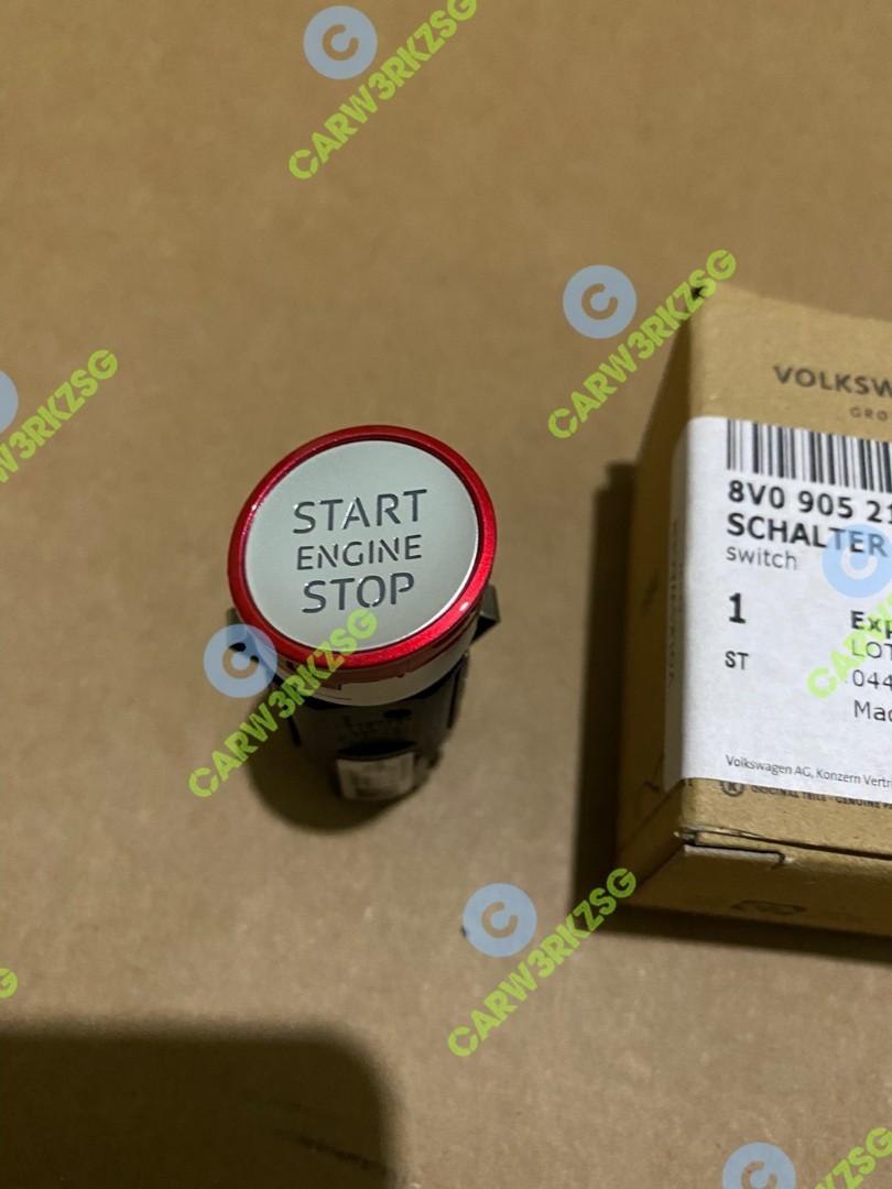 Audi Start stop button, Car Accessories, Electronics & Lights on Carousell