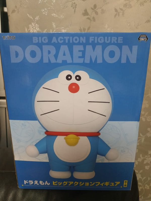 Big Doraemon Figurine, Hobbies & Toys, Toys & Games on Carousell