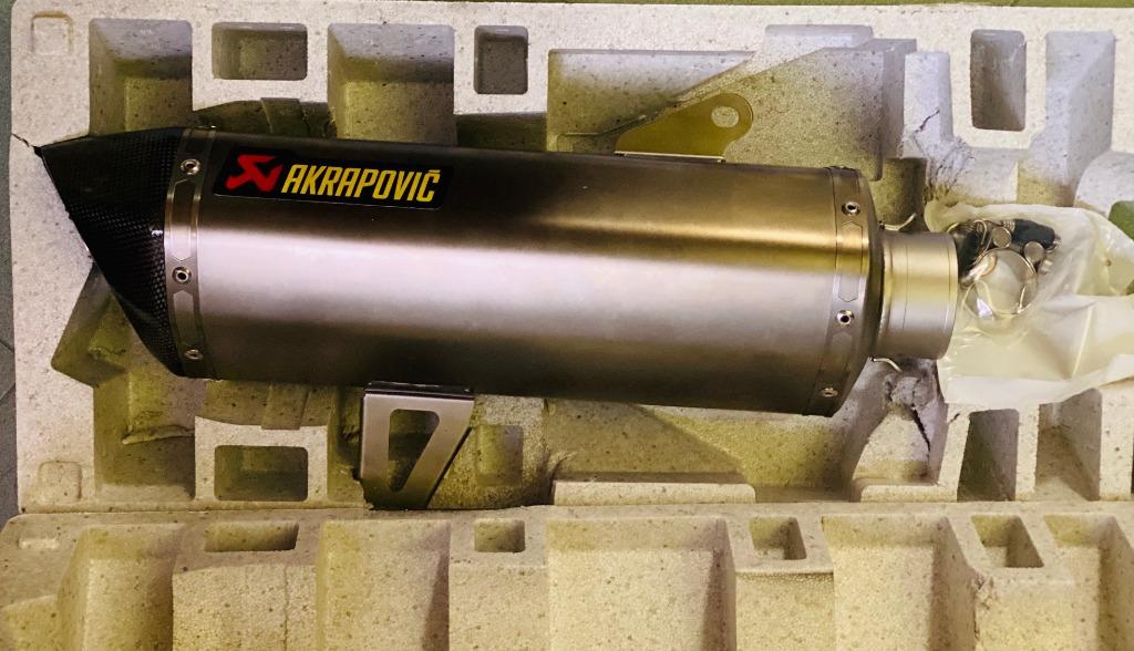 AKRAPOVIC - XMAX 300 (Original)(Non-cert), Motorcycles, Motorcycle ...