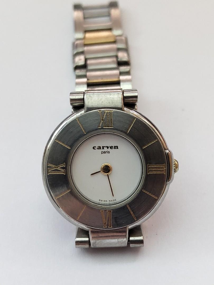 Carven watch, 名牌, 手錶 - Carousell