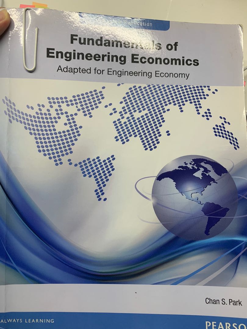 Engineering Economics Textbook, Hobbies & Toys, Books & Magazines ...