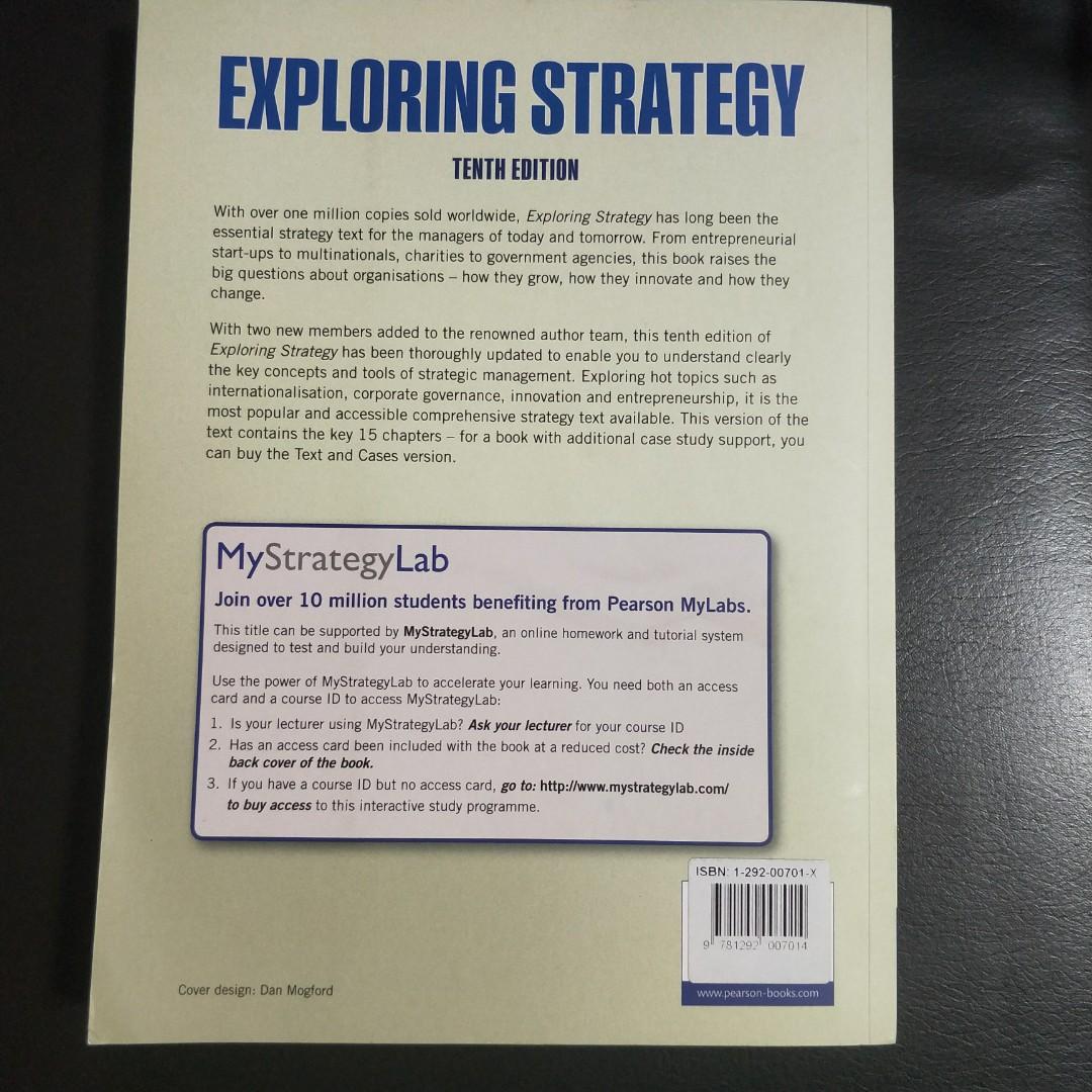Exploring Strategy (Pearson), Hobbies & Toys, Books & Magazines, Assessment Books on Carousell