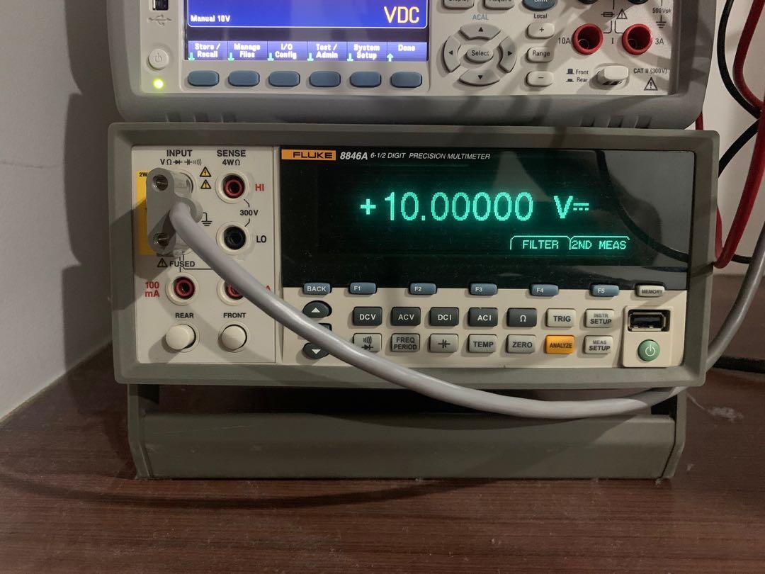 Fluke 8846A 6 1/2Digit Multimetr, Health & Nutrition, Health Monitors ...