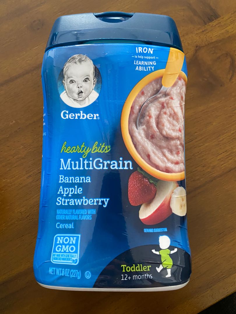 Gerber cereal, Food & Drinks, Packaged & Instant Food on Carousell