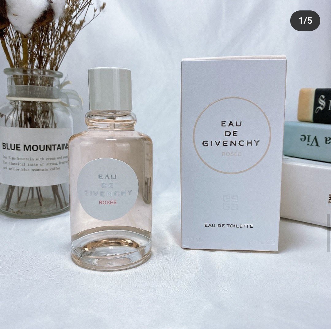 Givenchy Eau De Givenchy Rosee 100ml (EDT), Beauty & Personal Care ...
