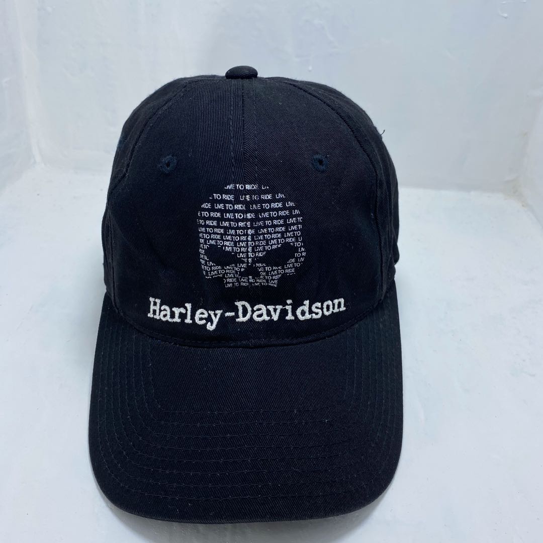 Harley davidson skull cap, Men's Fashion, Watches & Accessories, Cap ...