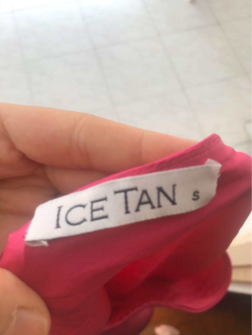 hot pink 80s toga top, Women's Fashion, Tops, Sleeveless on Carousell