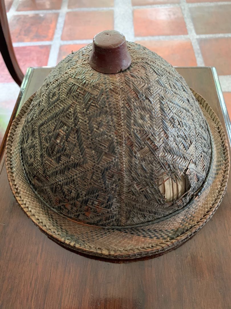 Katipunero hat. Vintage Salakot. Hat, Hobbies & Toys, Memorabilia ...