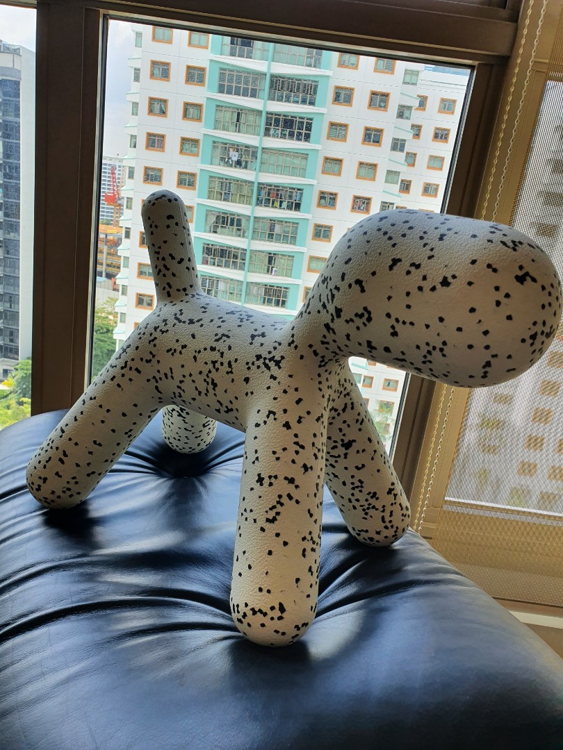 Magis Puppy Small- White Dalmation, Furniture & Home Living, Home Decor ...