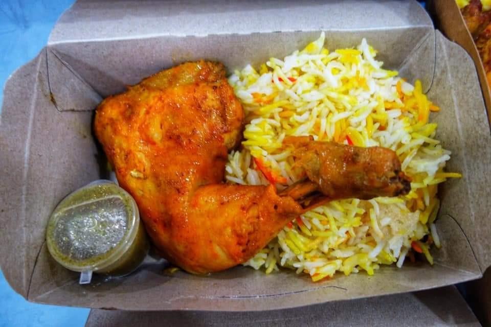 Muslim Chef Mandy Chicken/ Mandy Lamb/ Mandy Rice with Kebab beef, Lamb ...