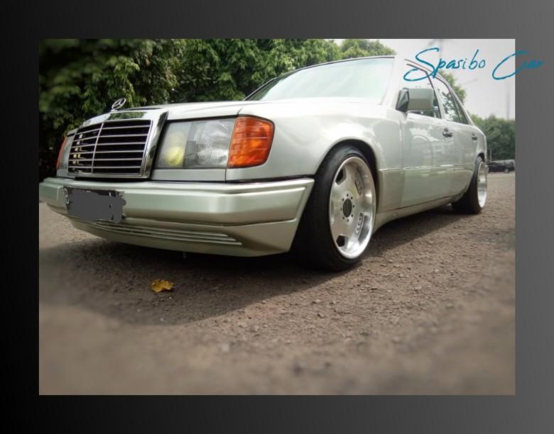 Mercedes Benz W124 Mercy Boxer Silver 300E Tahun 1991 - manual, Mobil ...