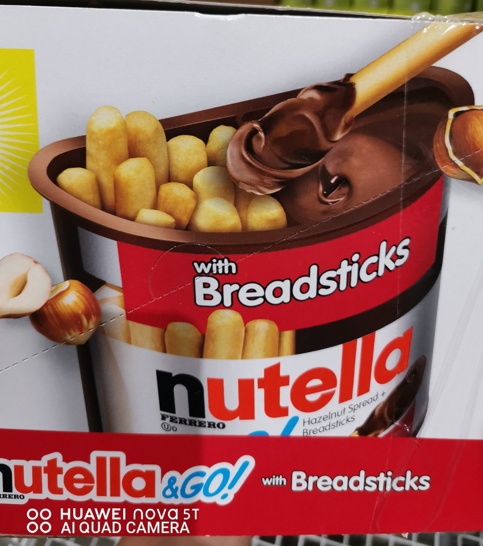 Nutella sticks, Food & Drinks, Homemade Bakes on Carousell