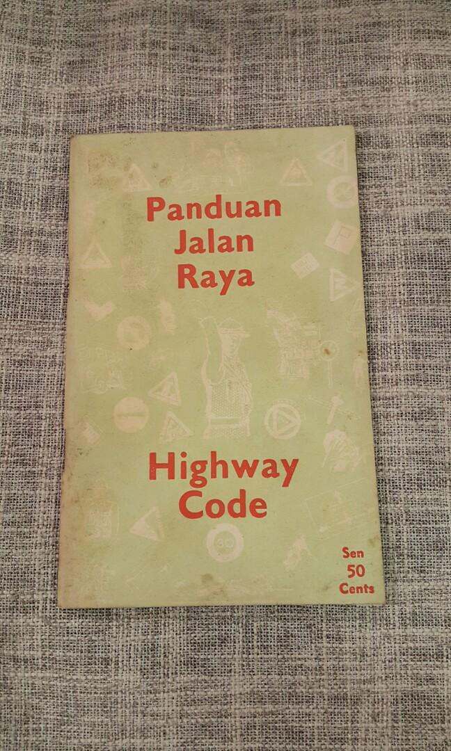 Panduan Jalan Raya Highway Code, Hobbies & Toys, Collectibles ...