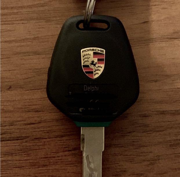 Porsche 996 911 key fob “CREST EMBLEM”, Car Accessories, Accessories on ...
