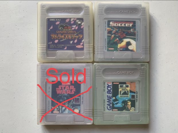 Retro Game Boy titles - Last 3 !, Hobbies & Toys, Toys & Games on Carousell