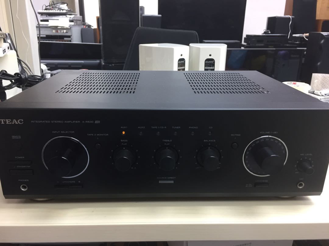 Teac A-R630 stereo amplifier, 音響器材, 可攜式音響設備 - Carousell