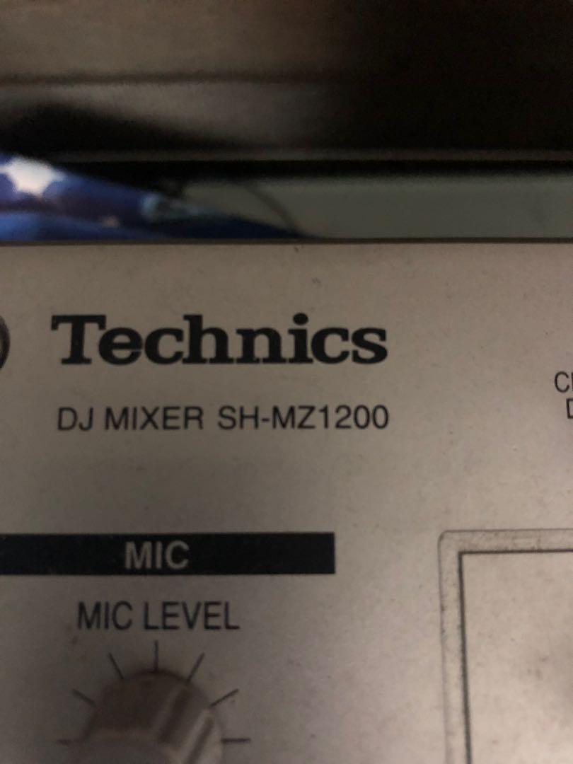 Technics SH MZ1200 dj mixer, Audio, Other Audio Equipment on Carousell