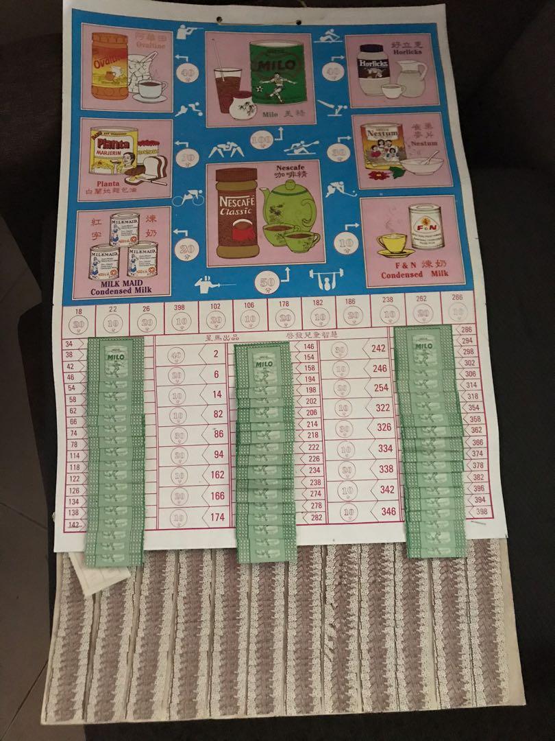 Tikam tikam old, Hobbies & Toys, Collectibles & Memorabilia, Vintage ...