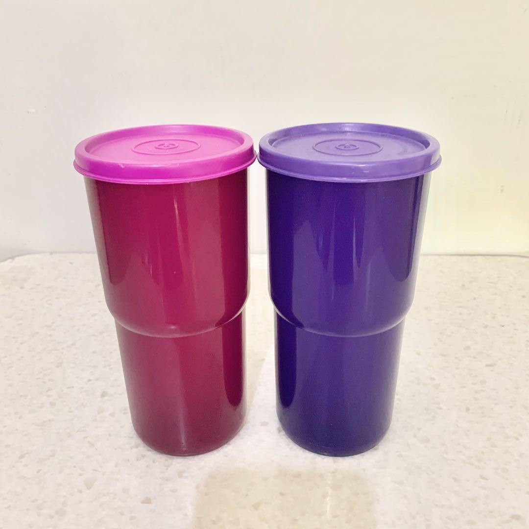 Tupperware Outdoor & Mini Tumbler (600ml / 300ml), Furniture & Home ...