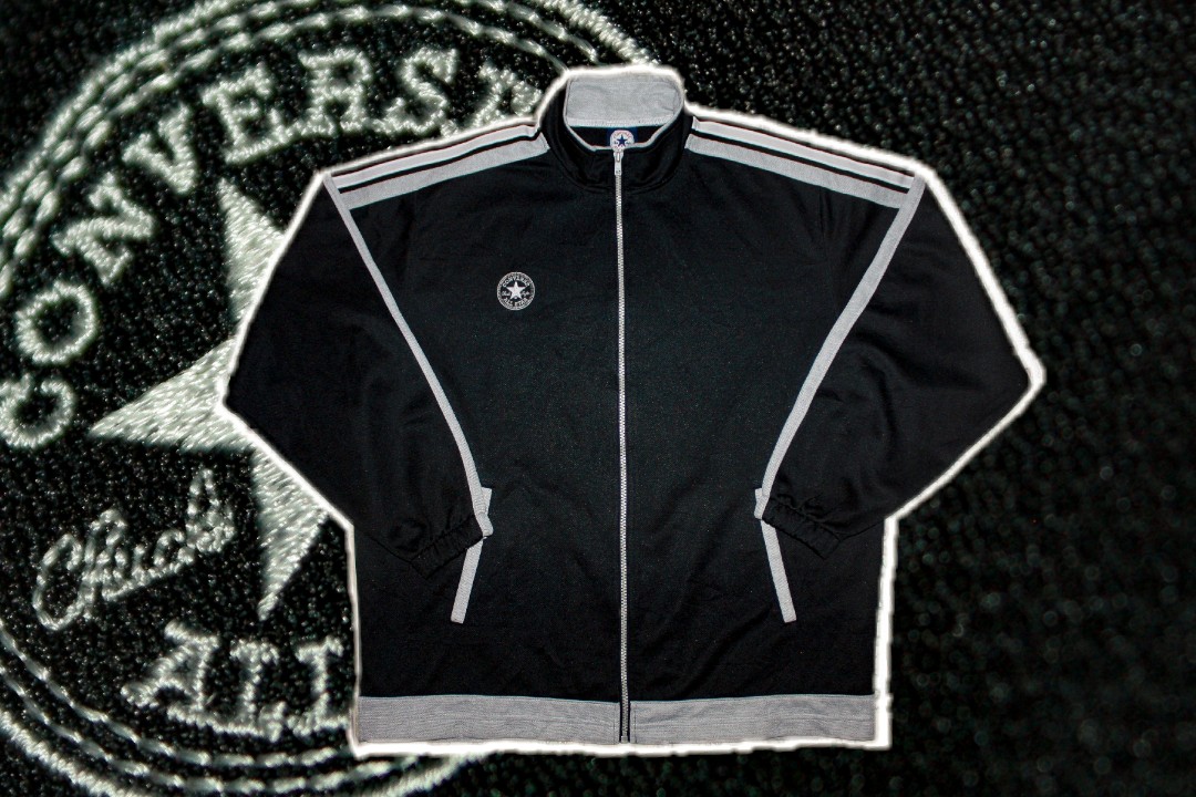 VINTAGE CHUCK TAYLOR CONVERSE JACKET, Men's Fashion, Coats, Jackets and ...