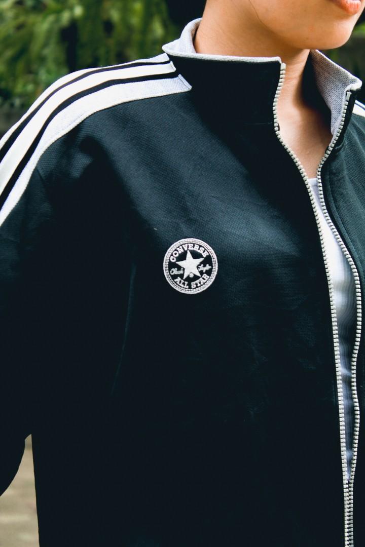 VINTAGE CHUCK TAYLOR CONVERSE JACKET, Men's Fashion, Coats, Jackets and ...
