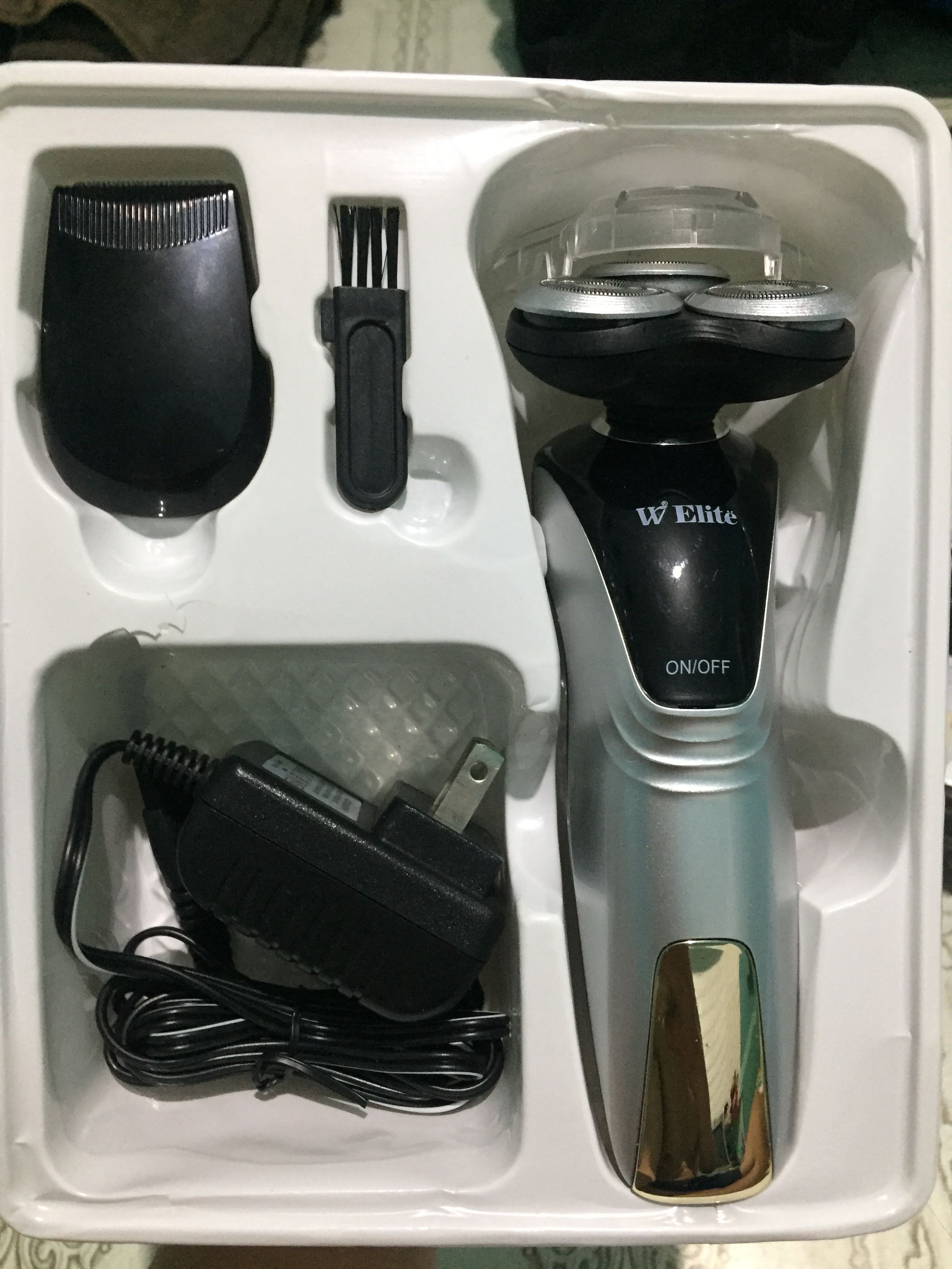 FREE SHIPPING! W - Elite Men Wet & Dry 2 in 1 Shaver & Hair Trimmer ...