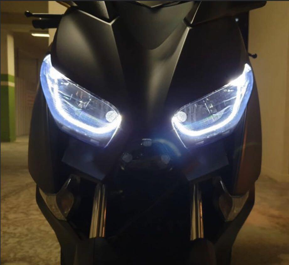 Yamaha Xmax 300 Headlight Protectors, Motorcycles, Motorcycle ...