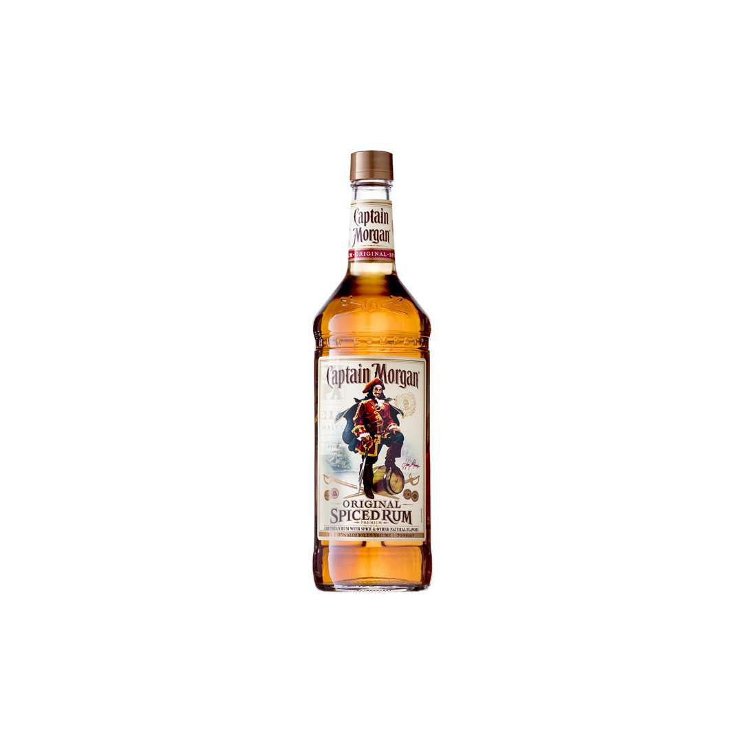 Captain Morgan Original Spiced Rum 1L, Food & Drinks, Alcoholic ...