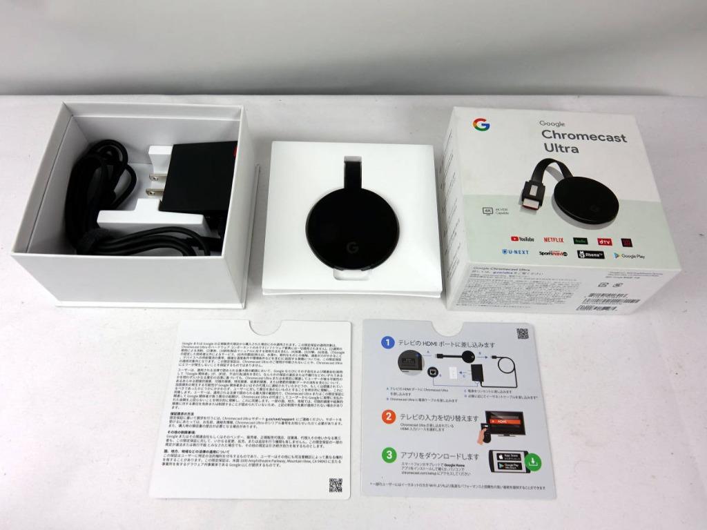 Google Chromecast Ultra 4K Streaming 現貨 ! , 傢俬＆家居, 保安及門鎖 , 保安系統及閉路電視 ...