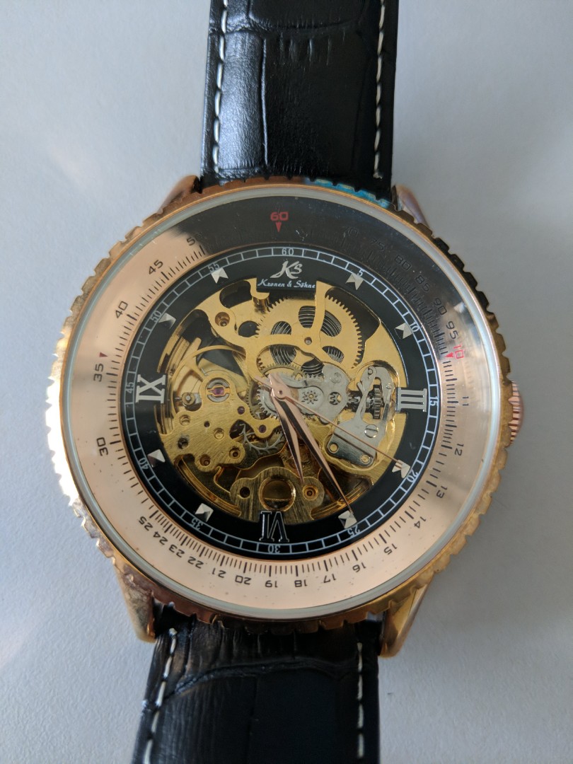 Krone & Sohne Skeleton Watch, Mobile Phones & Gadgets, Wearables ...