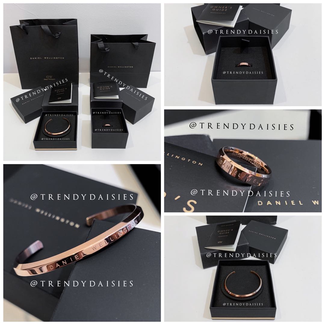 Set of Daniel Wellington(DW) Bracelet & Ring, Women's Fashion, Jewelry ...
