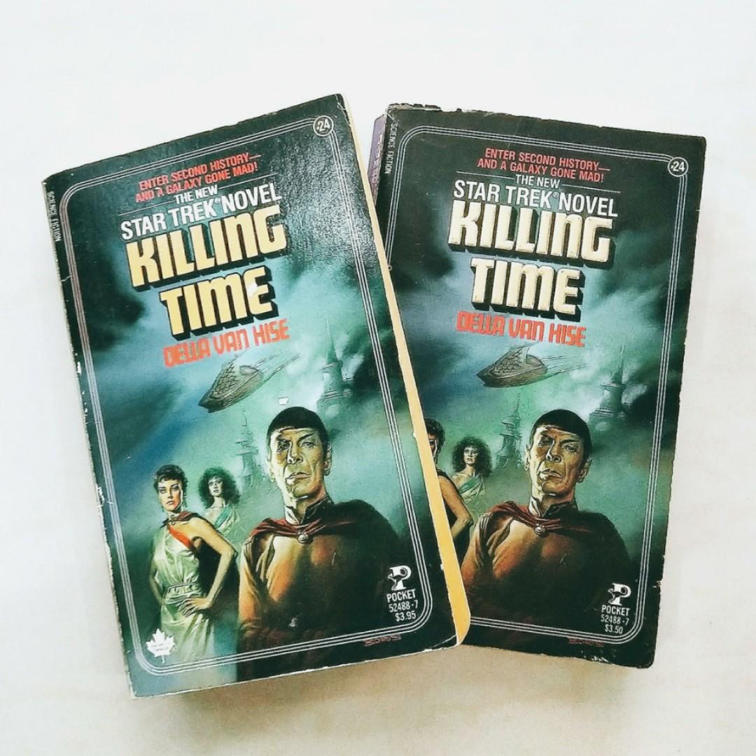 [1st Edition] Star Trek Novel Killing Time Book, Hobbies & Toys, Books ...