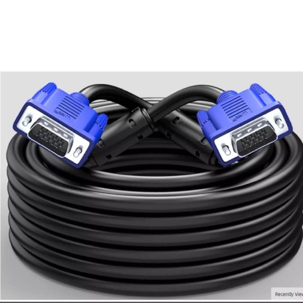 20M 20 Meters VGA Cable High Quality, Computers & Tech, Parts ...