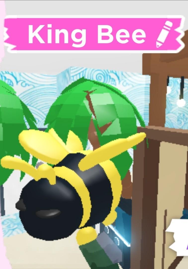 Adopt me rideable KING BEE, Video Gaming, Gaming Accessories, Game Gift ...