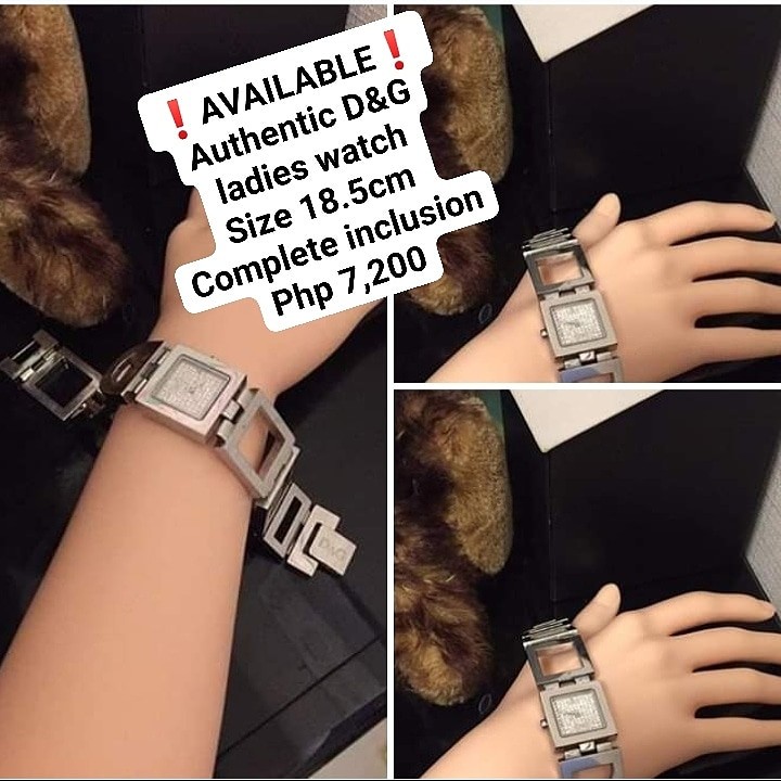 Authentic d&g watch, Women's Fashion, Watches & Accessories, Watches on ...