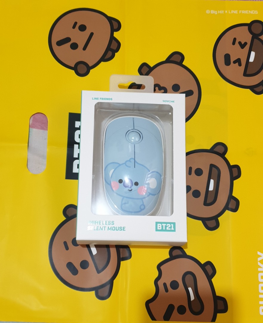 BT21 Wireless Mouse - Koya, Hobbies & Toys, Memorabilia & Collectibles ...