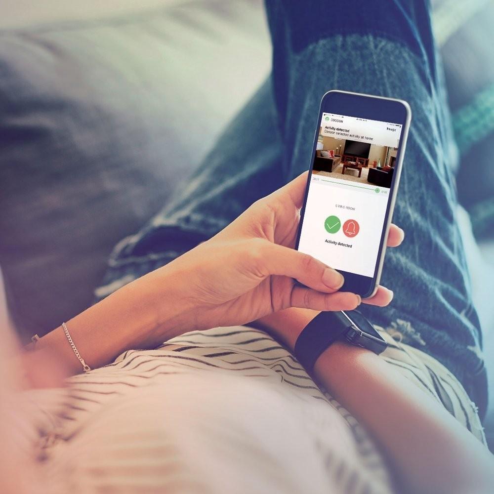 Cocoon HD All-In-One Indoor Home Security Camera With Advanced Multi ...