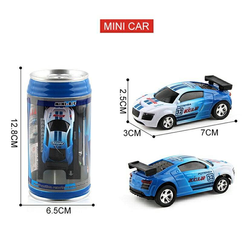 Coke Can Mini RC Car Radio-controlled Remote Control Micro, Hobbies ...