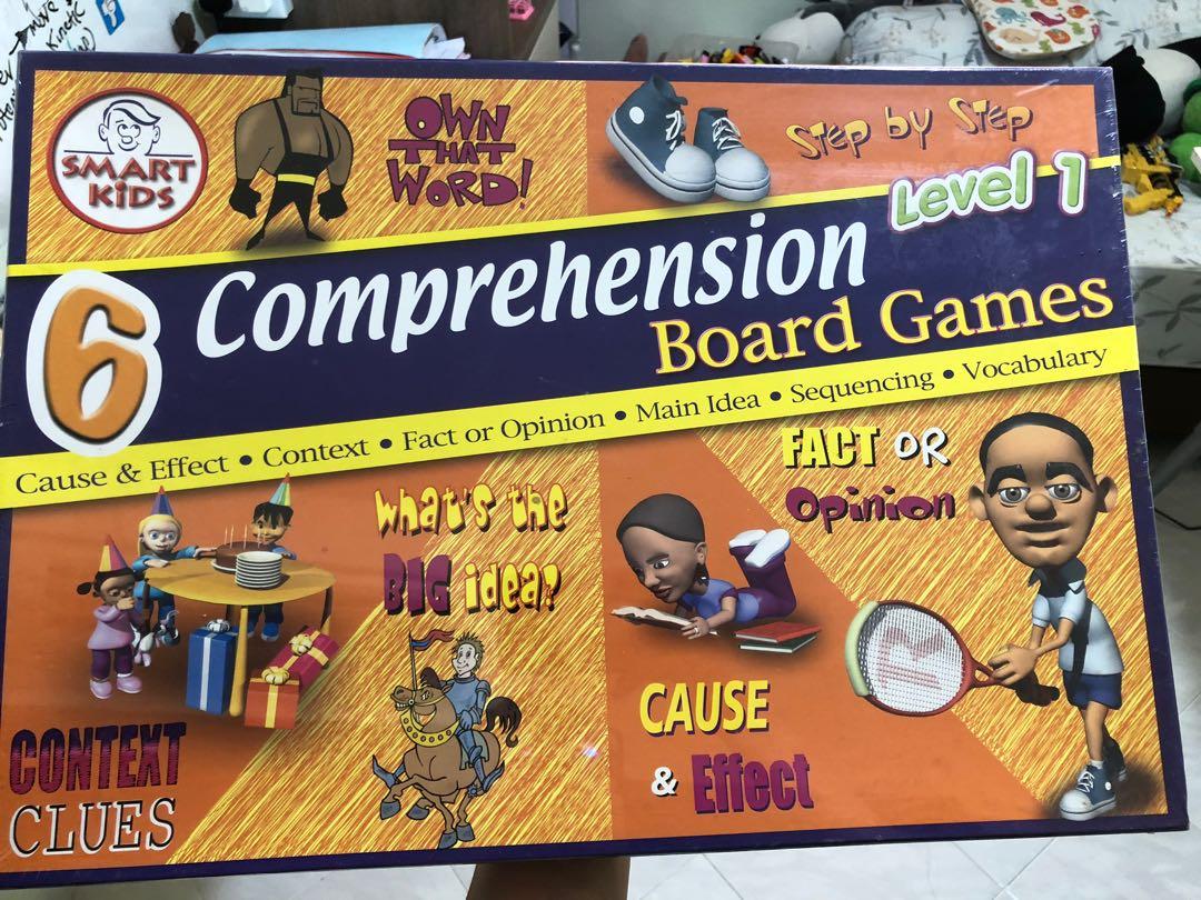 Comprehension board game, Hobbies & Toys, Toys & Games on Carousell