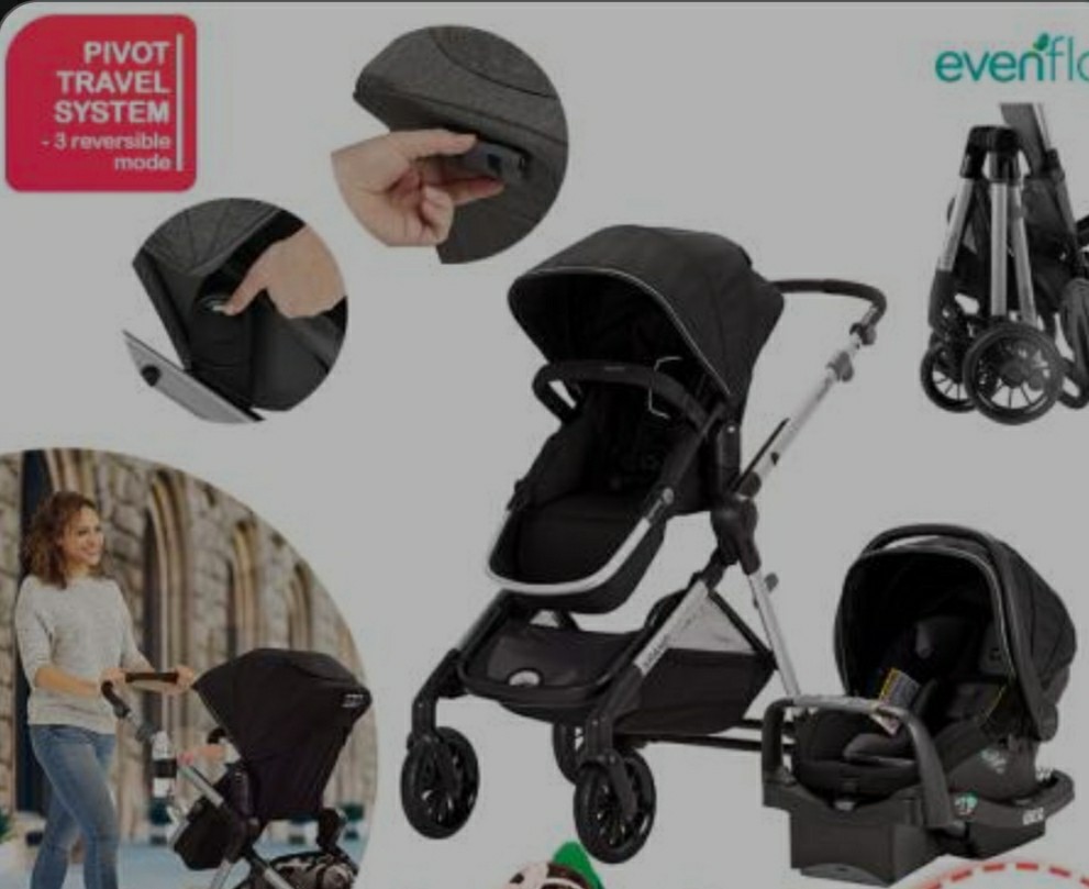 Evenflo Pivot Modular Travel System, Babies & Kids, Going Out ...